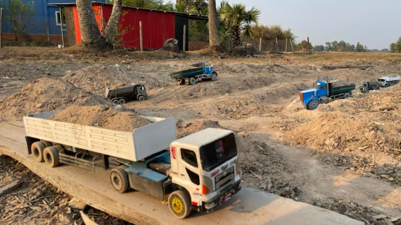 Top Rc Trucks Rc Truck Hino 500 Rc King Hauler Rc Trailer.Rc Dump Truck.Rc Construction.Rc Heavy ...