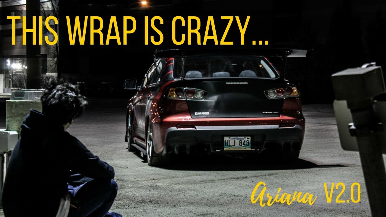 MY EVO X GETS A NEW WRAP AND LIVERY!!!! **FULL REVEAL** - YouTube