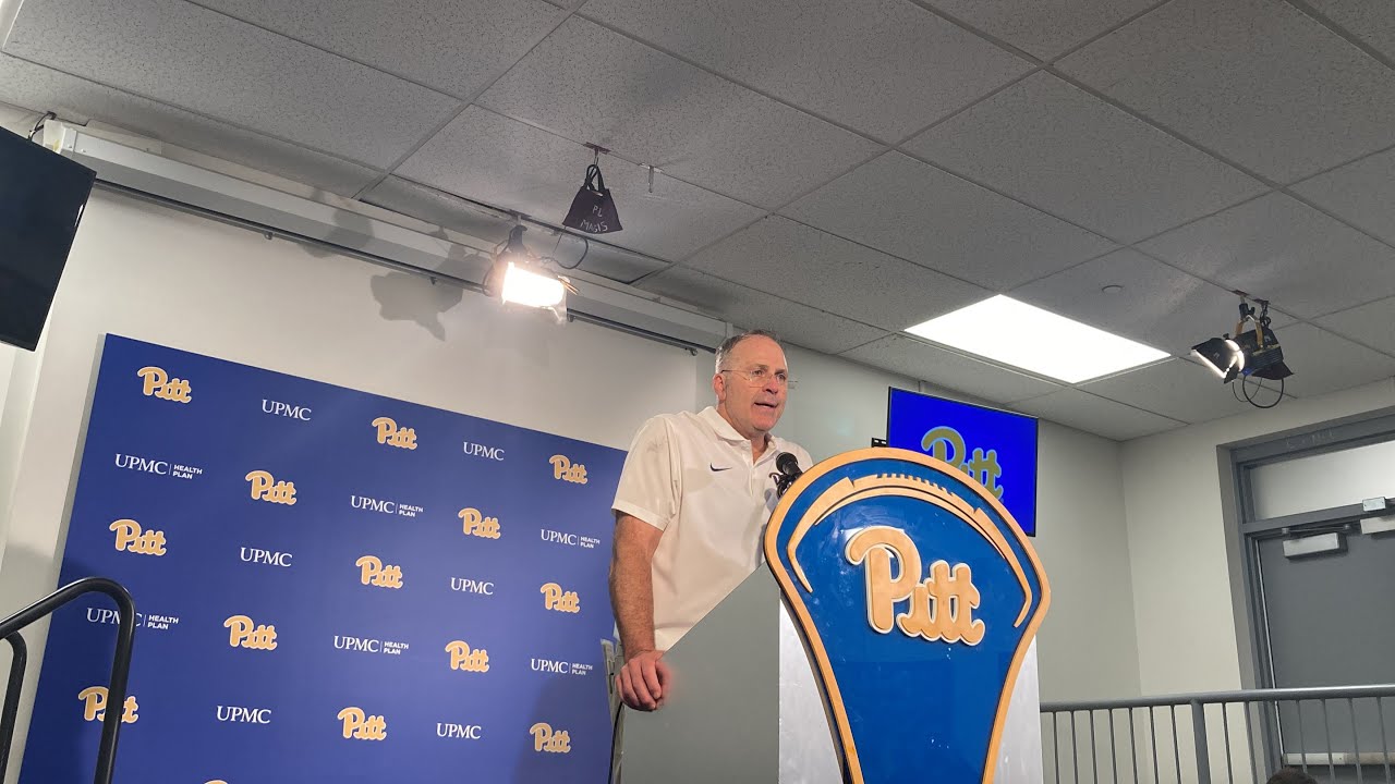 Pitt Football on Panther-Lair.com: Pat Narduzzi Louisville postgame ...