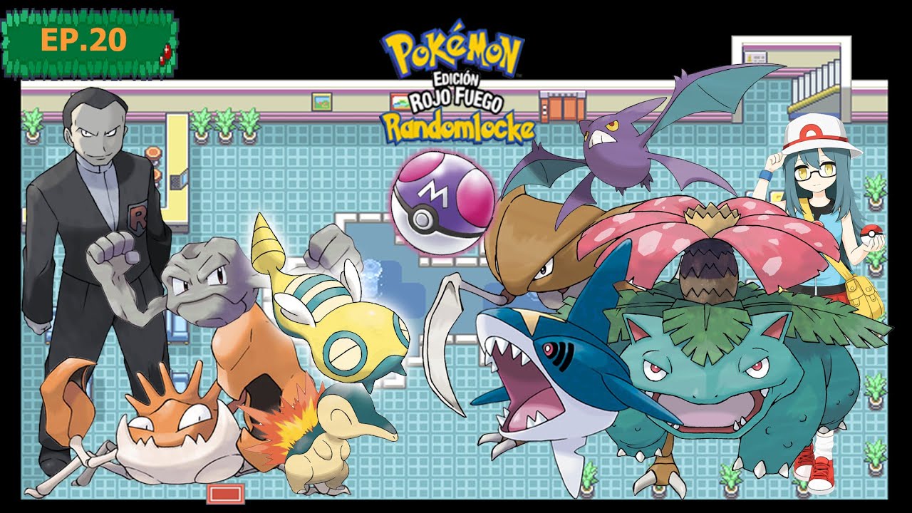 Pokémon Rojo Fuego | Randomlocke | Ep.20 - Silph Co., Base Team Rocket ...