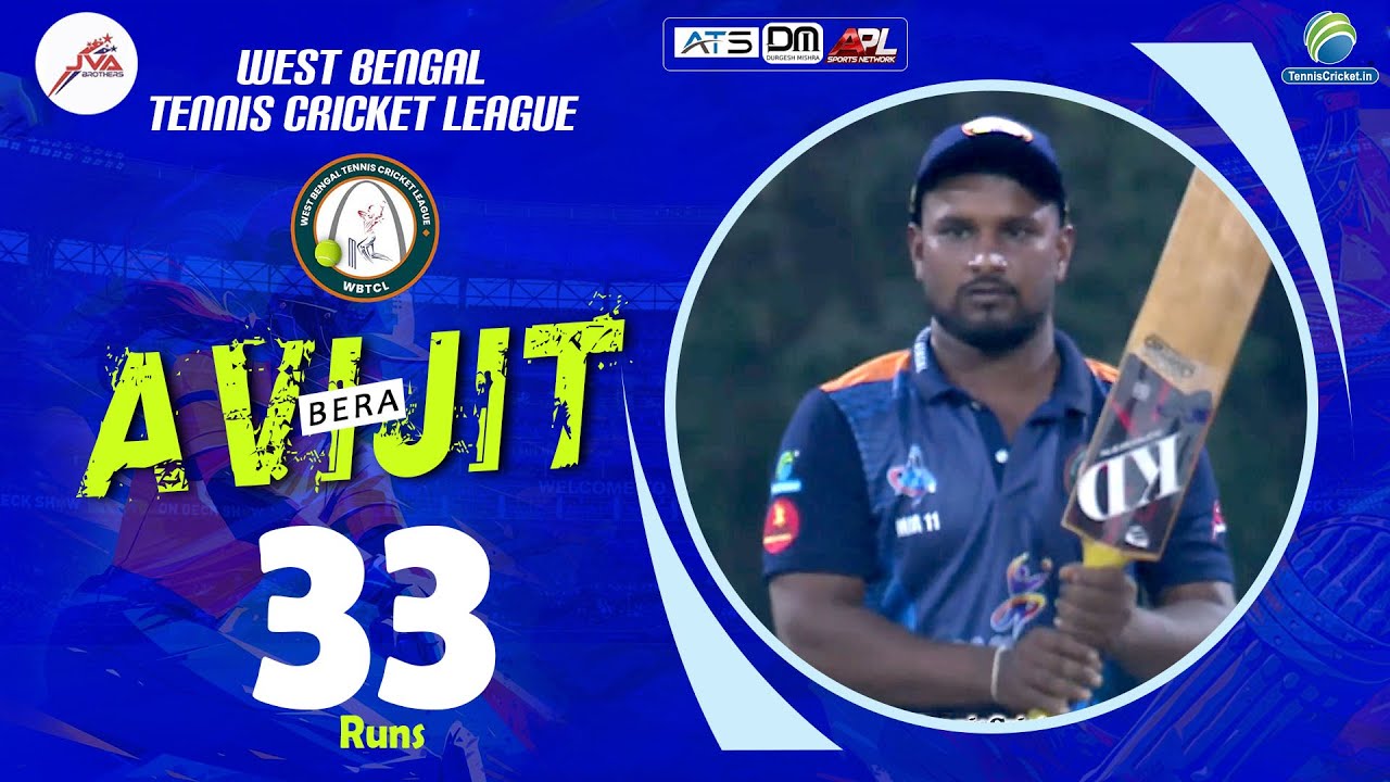 Avijit Bera Batting || West Bengal Tennis Cricket League 2024, Howrah - YouTube