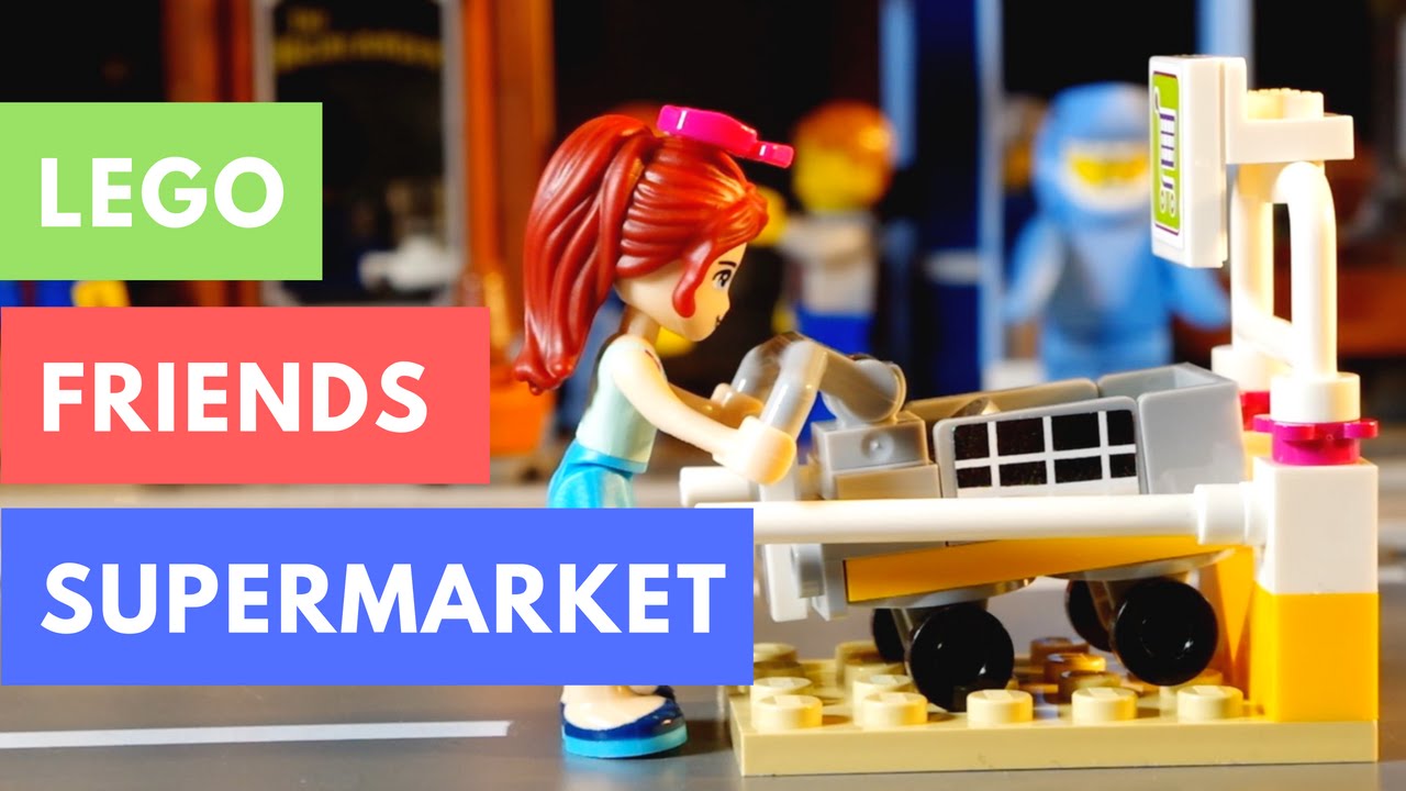 Lego Friends 41118 Heartlake Supermarket Review - YouTube