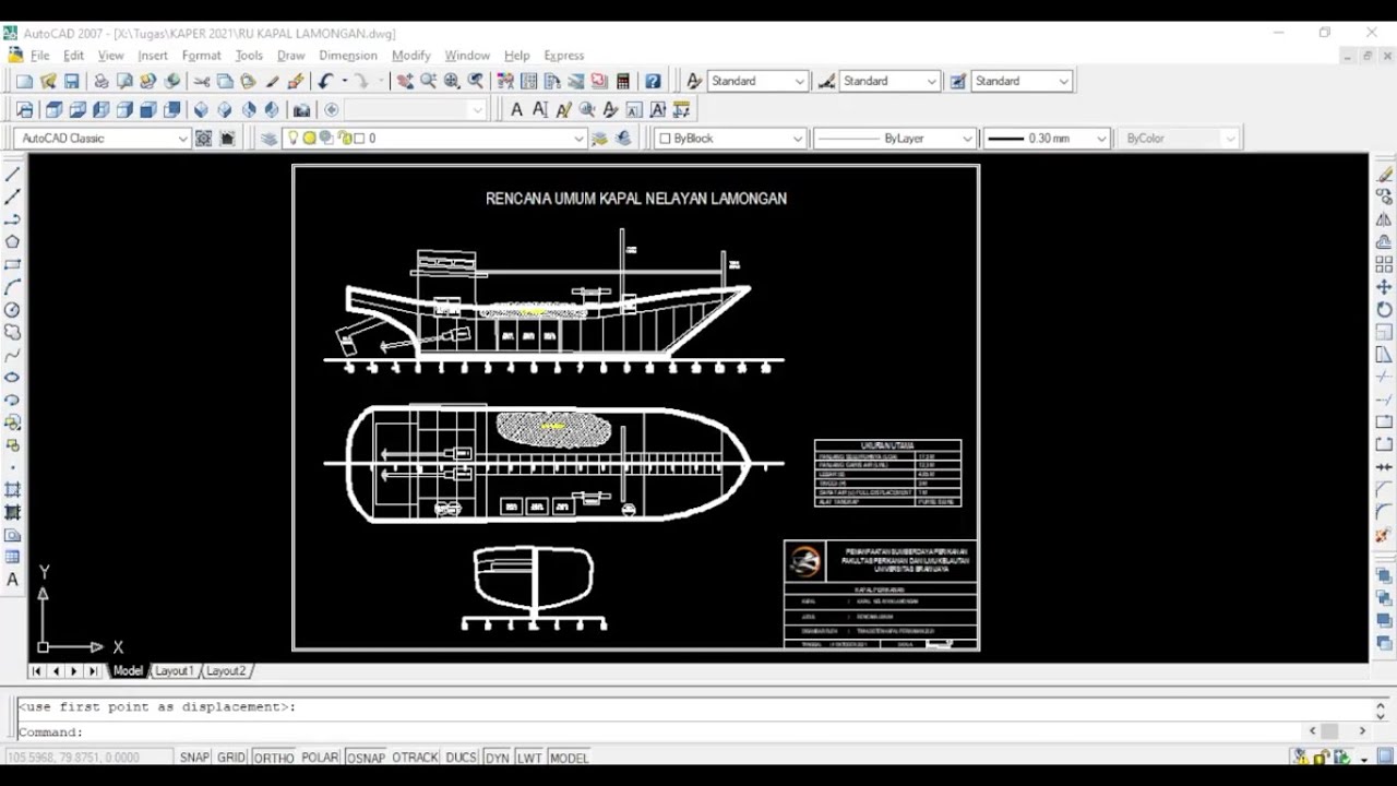Praktikum 5 - Rencana Umum/General Arrangement - YouTube