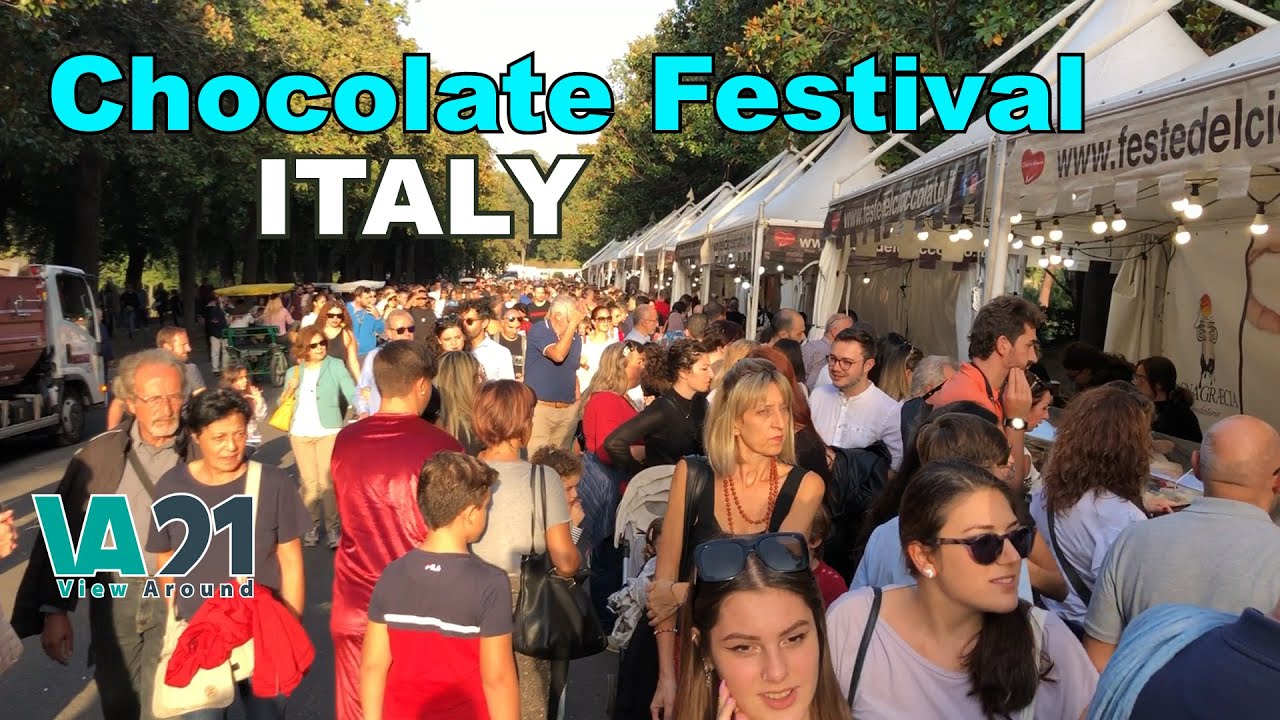Chocolate Festival in Italy | Le Feste del Cioccolato Nazionali - YouTube