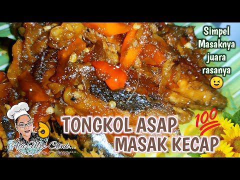 TONGKOL ASAP MASAK KECAP || Ala Mrs Clink