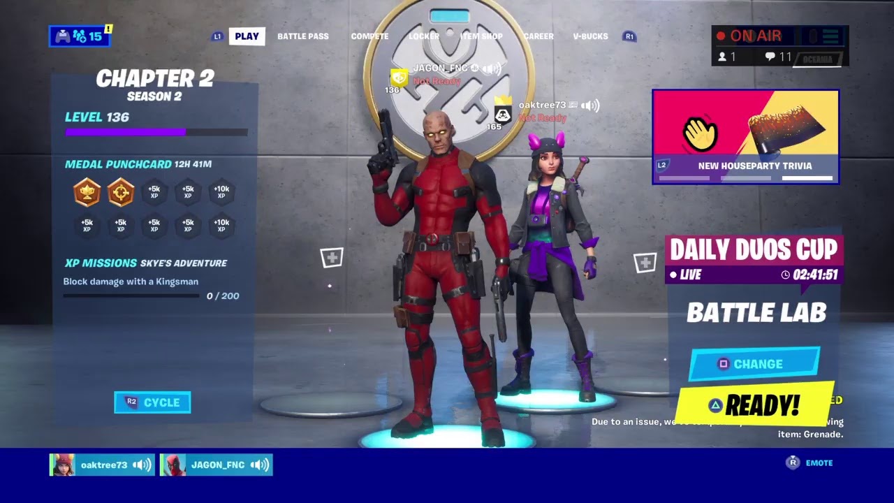 Fortnite live event-Punk'd - YouTube