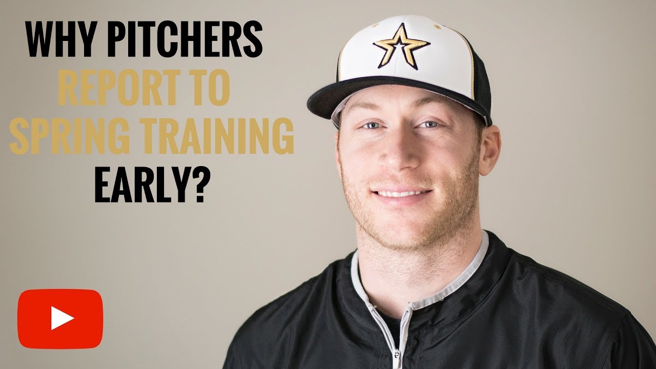 Why Pitchers Report to Spring Training Early? - YouTube