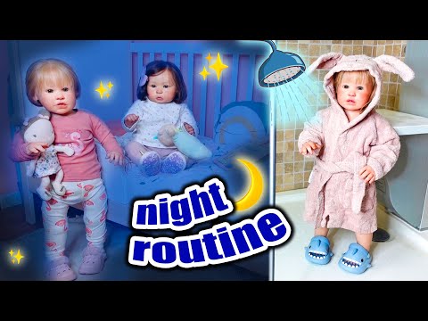 NIGHT ROUTINE REBORN in CAMERA NUOVA ✨​ con Matilde, Liesel e Baby Angus 🌙