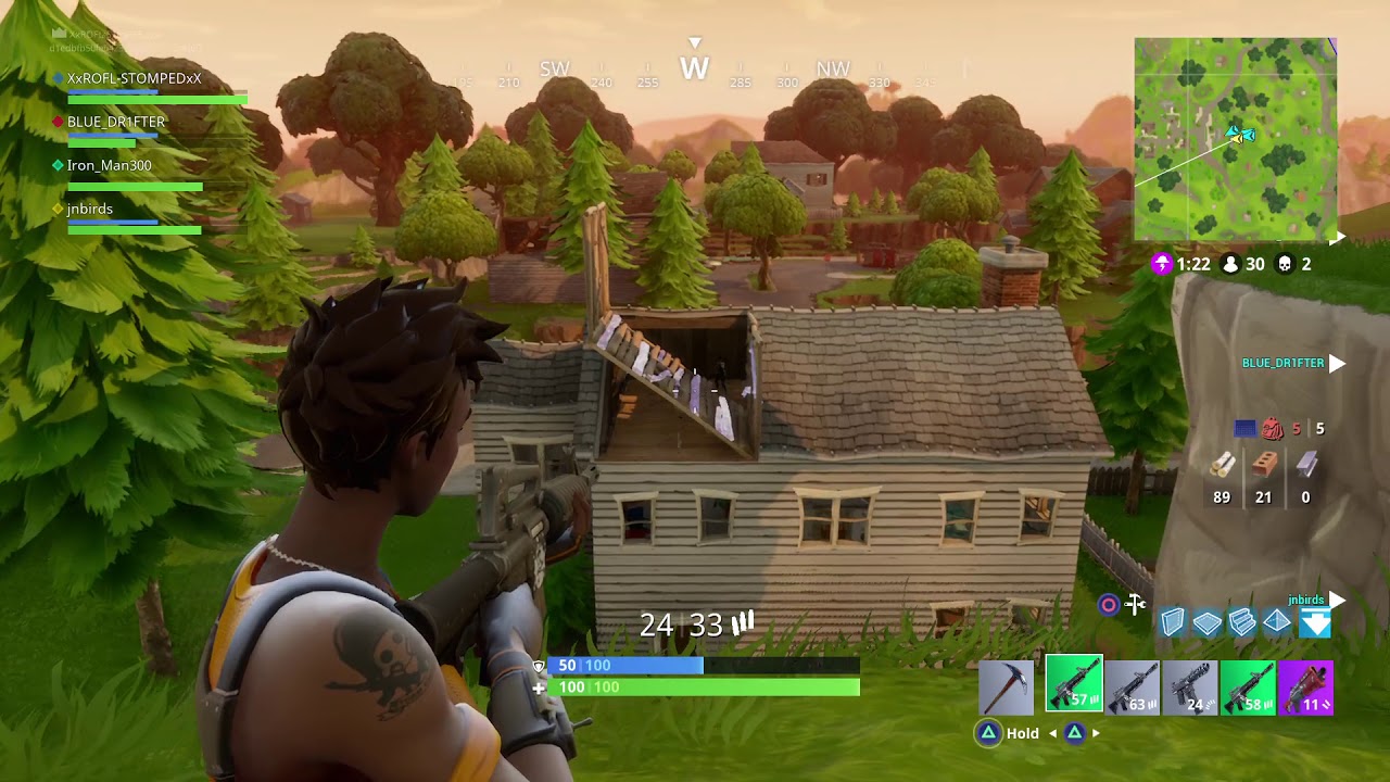 First 4 man Squad game - YouTube