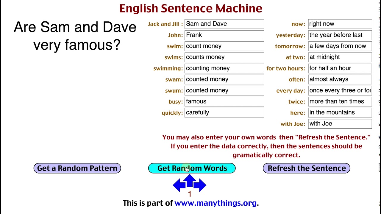 Flash English Sentence Machine YouTube flash-english-sentence-machine-youtube