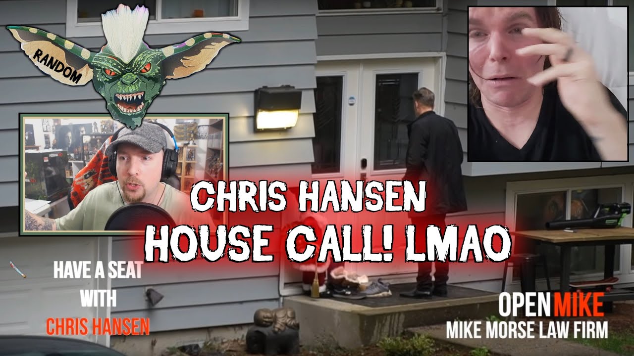 Youtuber "Onision" calls 911 on CHRIS HANSEN! BIG YOUTUBE CONTROVERSY ...