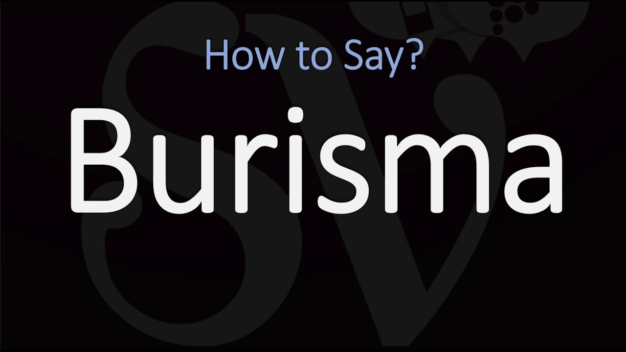 How to Pronounce Burisma? (CORRECTLY) - YouTube