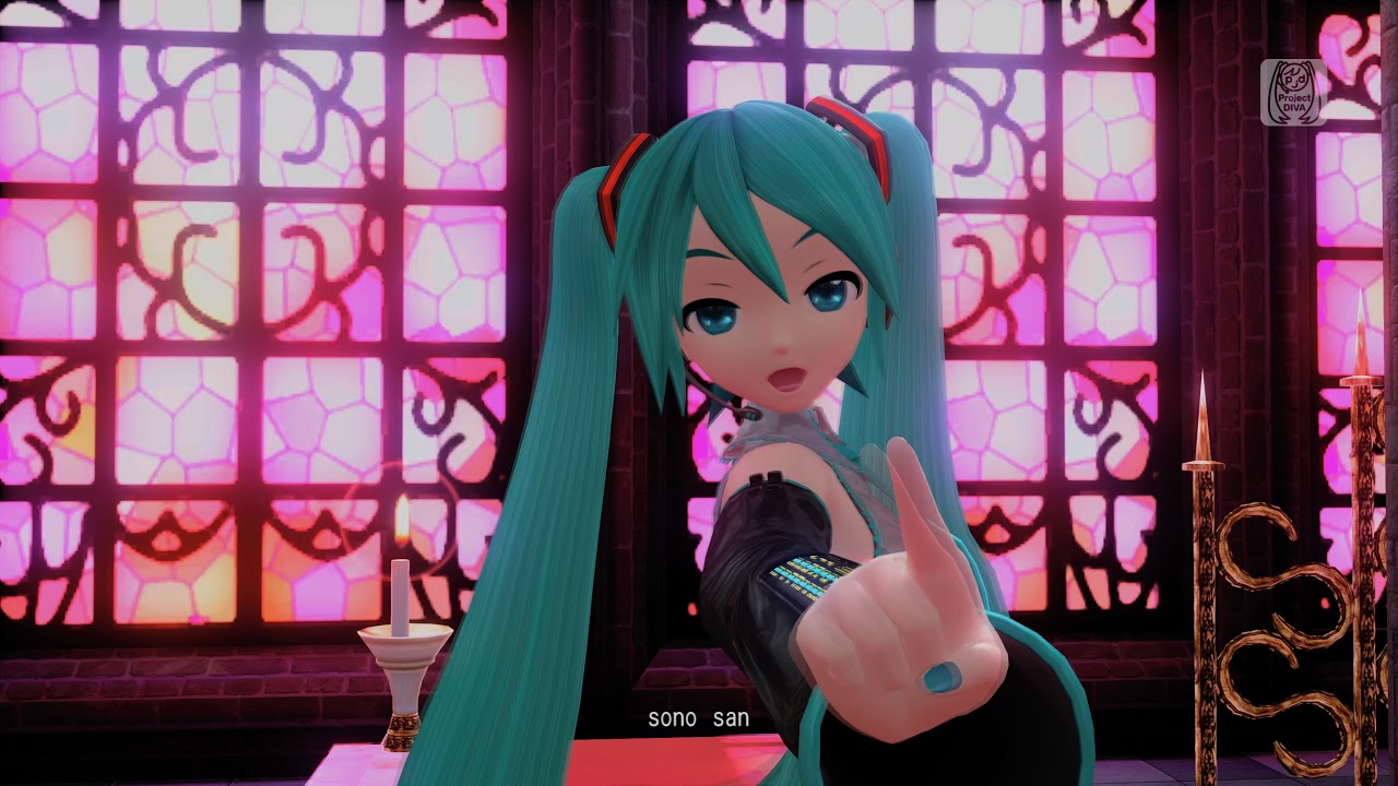 PS5 4K HDR 60 fps Backwards Test Hatsune Miku: Project DIVA Future Tone ...