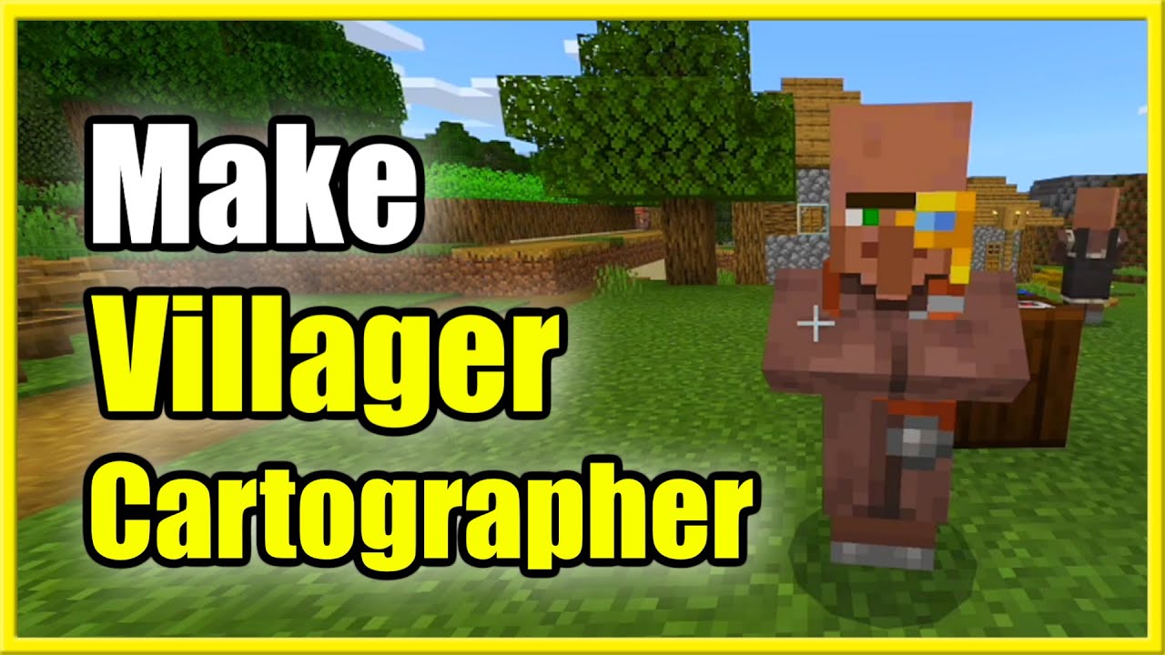 How To Make A Cartographer Villager In Minecraft Best Tutorial YouTube How To Make A Cartographer Villager In Minecraft Best Tutorial YouTube