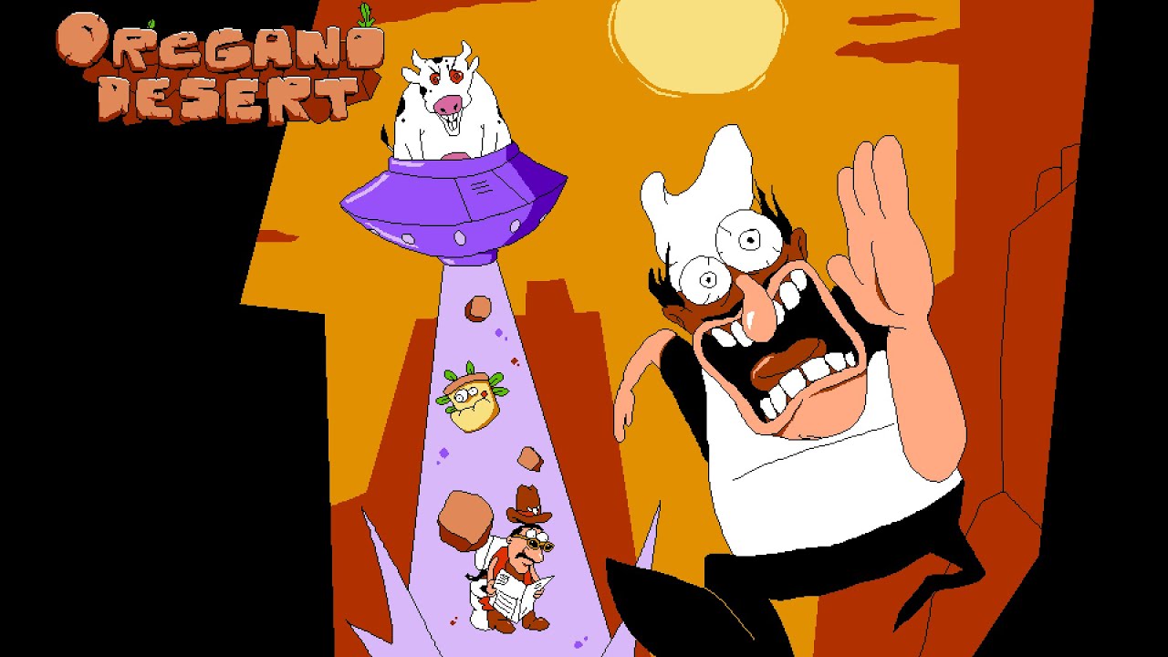 Pizza Tower | Level 2-1 Oregano Desert P-Rank - YouTube