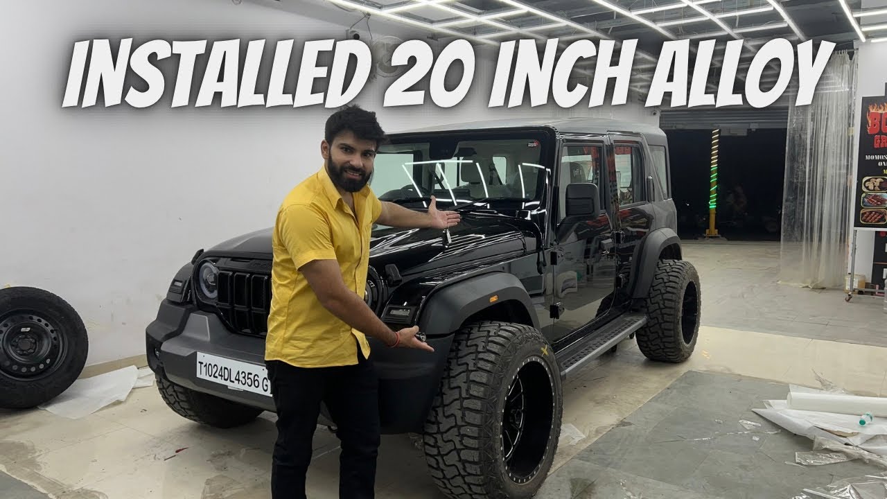 Installed 20 Inch Alloy In New Thar ROXX ️ - YouTube