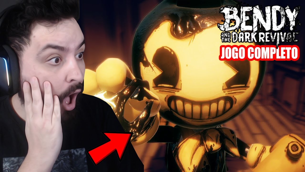 BENDY AND THE DARK REVIVAL JOGO COMPLETO EM PORTUGUÊS (TODOS CAPÍTULOS ...