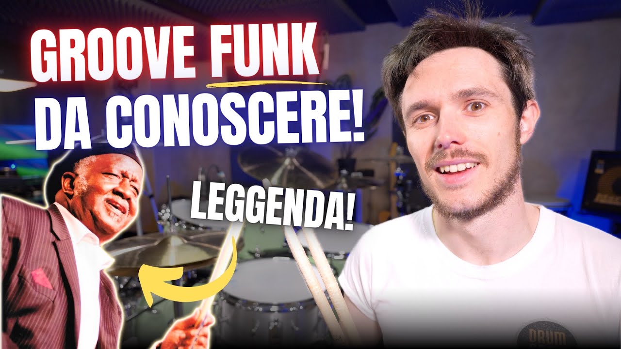 5 GROOVE FUNK di BATTERIA che DEVI conoscere! - YouTube