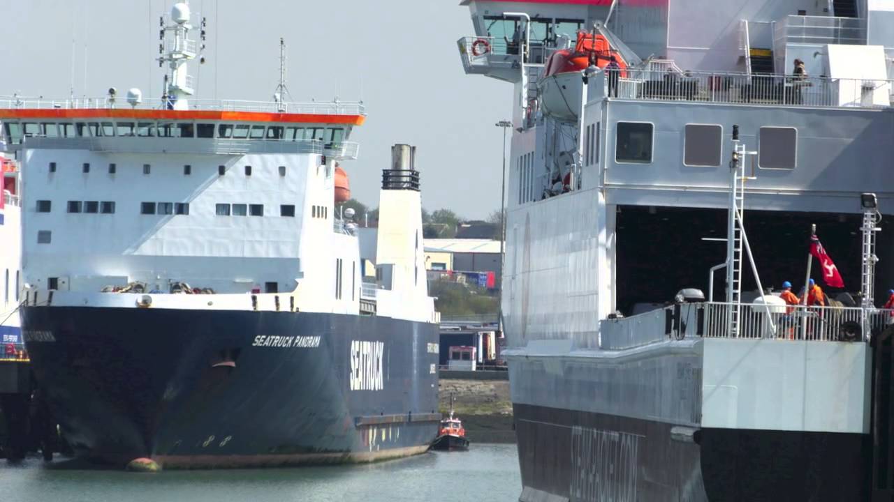 Ben-my-Chree up close at Heysham Harbour - YouTube