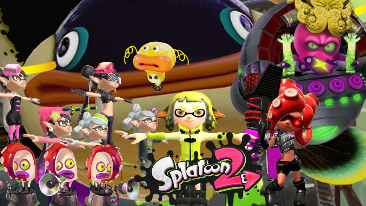 Splatoon 2 hero mode in a nutshell - YouTube