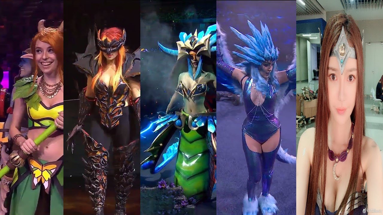 THE INTERNATIONAL SEXIEST COSPLAY |TI9|TI7|TI6 - YouTube