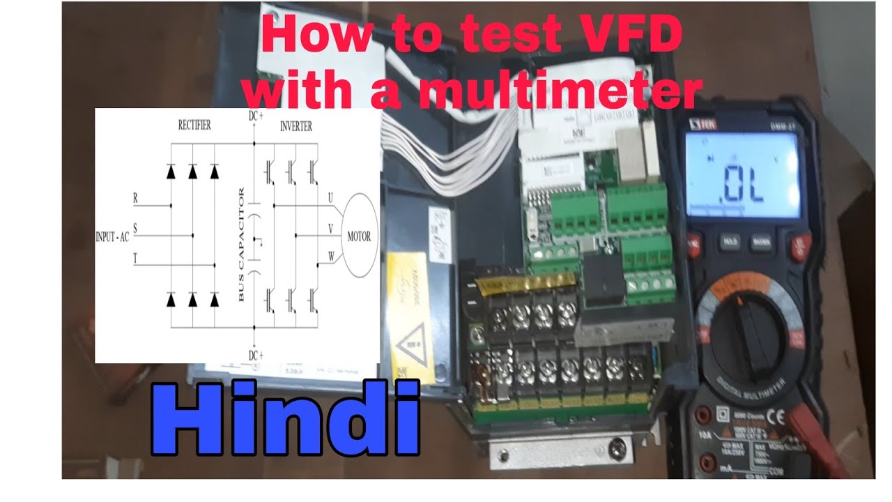How to test VFD with multimeter ! How to check vfd ! VFD Working in ...