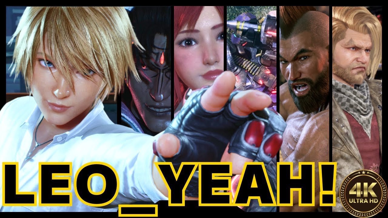 Tekken 8: REPLAY [Leo_Yeah!(Top-tier LEO)] VS Confronts 5 Character 4K ULTRA HD 60FPS - YouTube