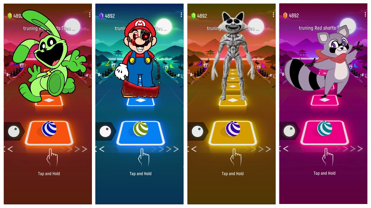 Smiling Critters 🆚 Mario Coffin 🆚 Zoonomaly Coffin 🆚 Rambley Tiles Hop ...