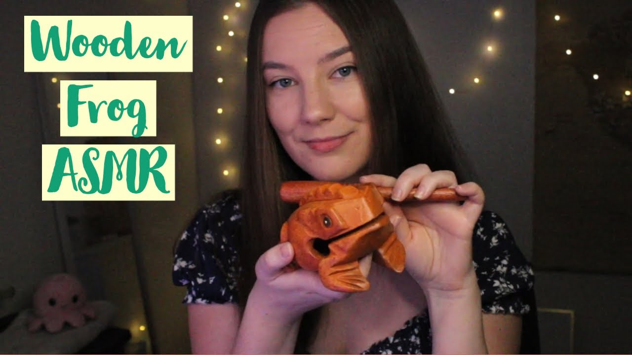ASMR ♡ Wooden Frog with Echo (No talking) - YouTube