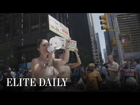 Go Topless NYC: Women Marched Without Shirts For Equal Rights [INSIGHTS]