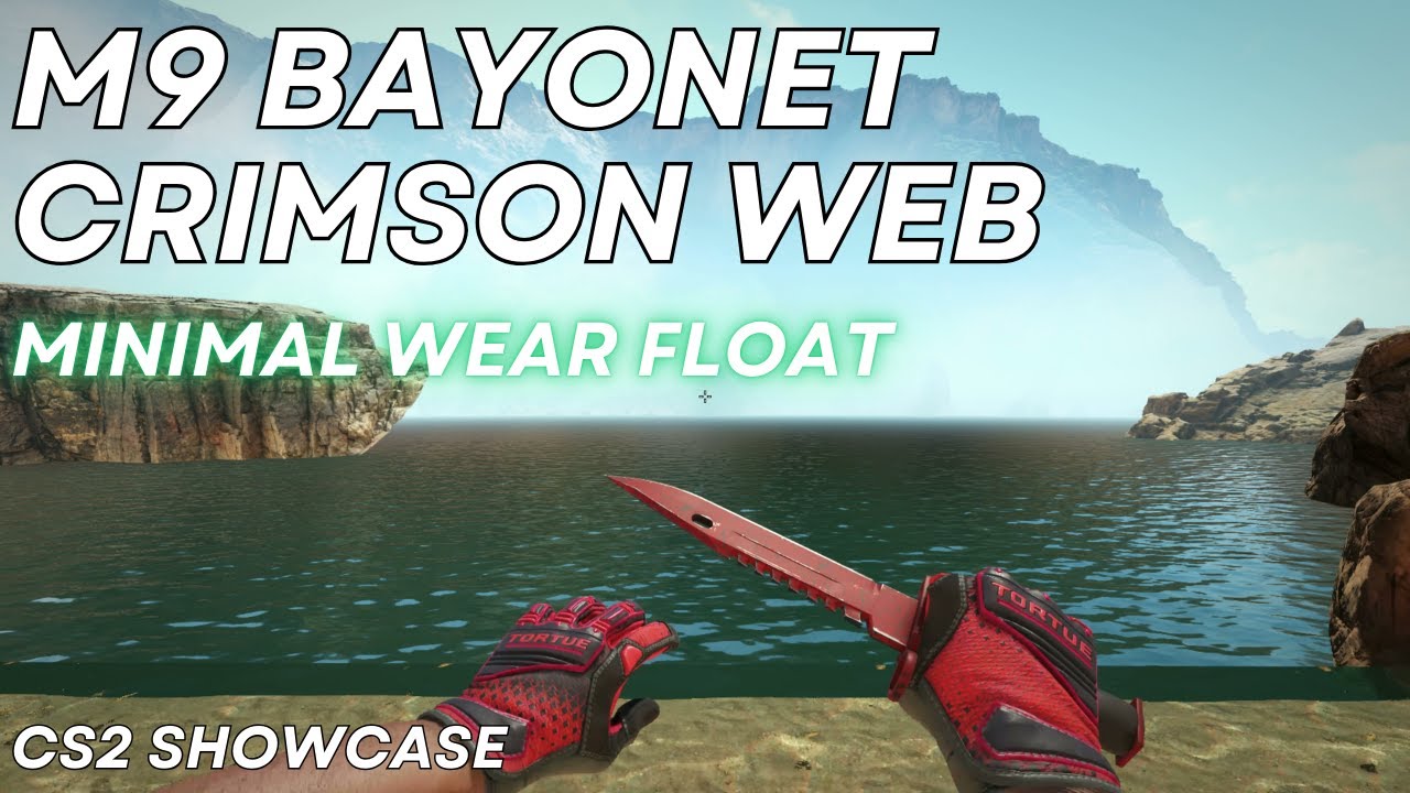 M9 Bayonet Crimson Web (Minimal Wear) | CS2 Skin Showcase #1418 - YouTube