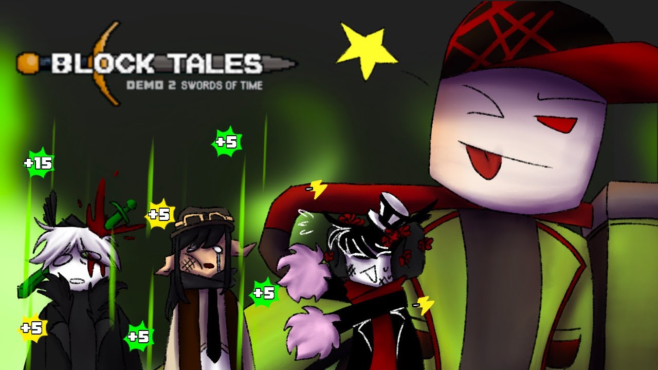 Attempting to steal the sword from the Griefer | (Demo 2) Block Tales ...