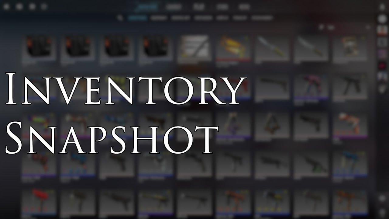CS2 Inventory Showcase - YouTube
