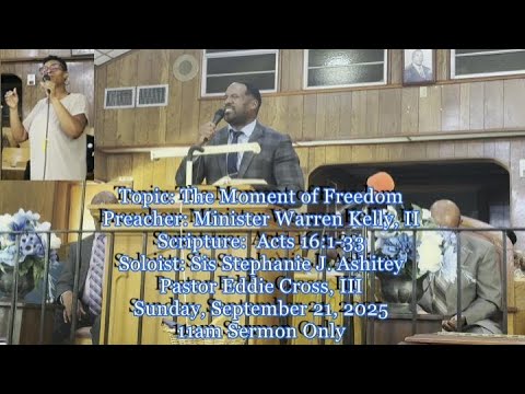 GHBC 09 21 25 Minister Warren Kelly II Sermon Only - YouTube