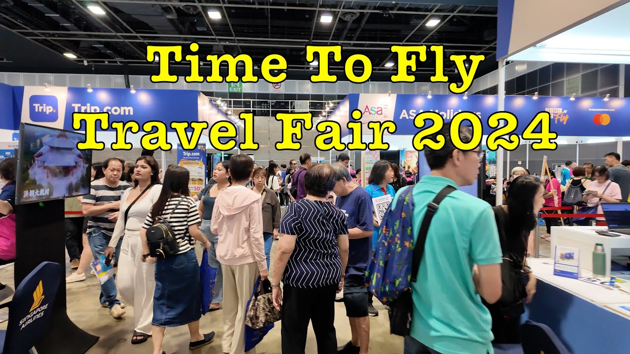 Time To Fly 2024 Travel fair at Suntec #singapore #travelfair # ...
