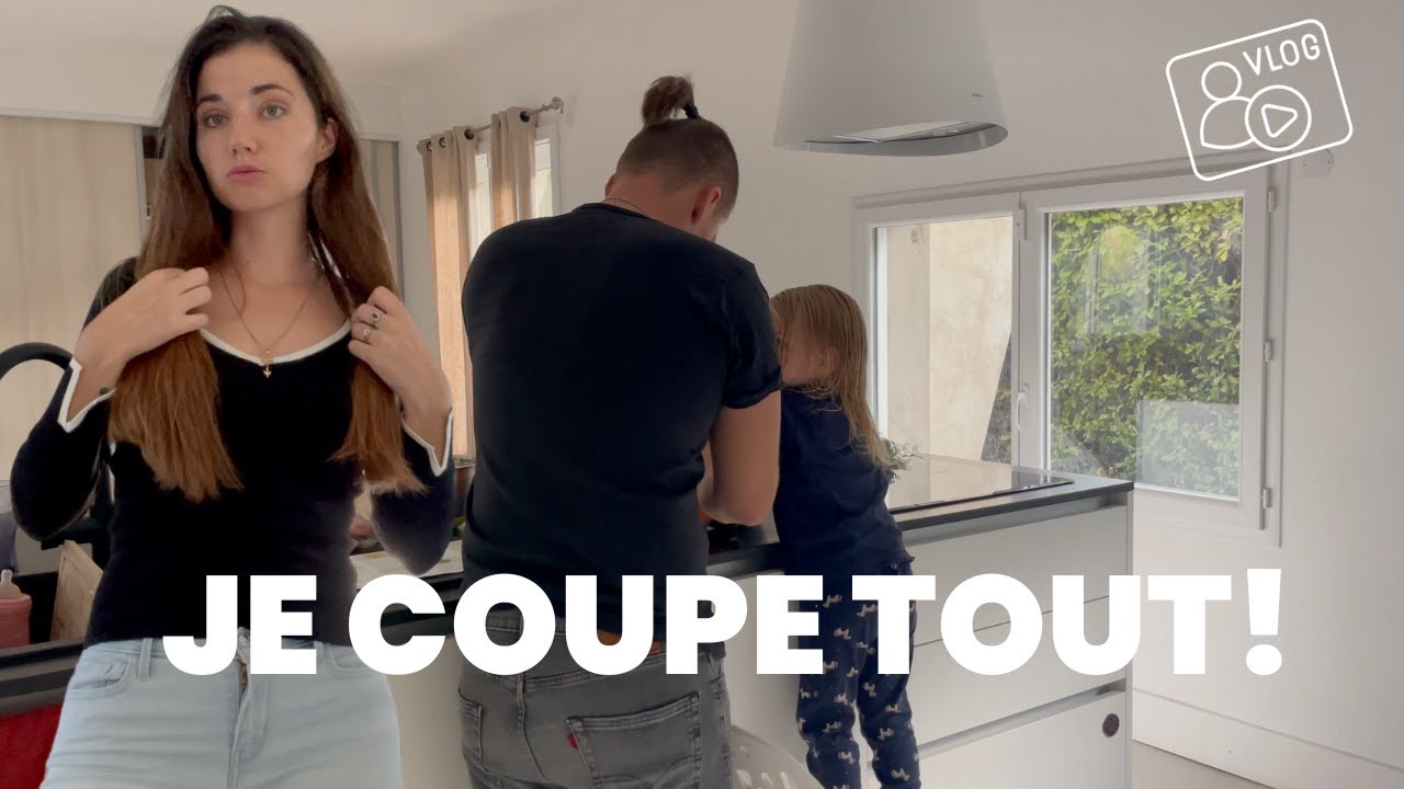 JE COUPE TOUT ! - VLOG allo maman - YouTube