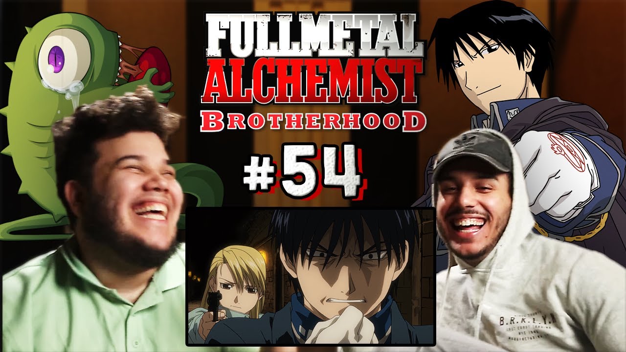 REACTION | "Fullmetal Alchemist: Brotherhood #54" - Death of Envy - YouTube