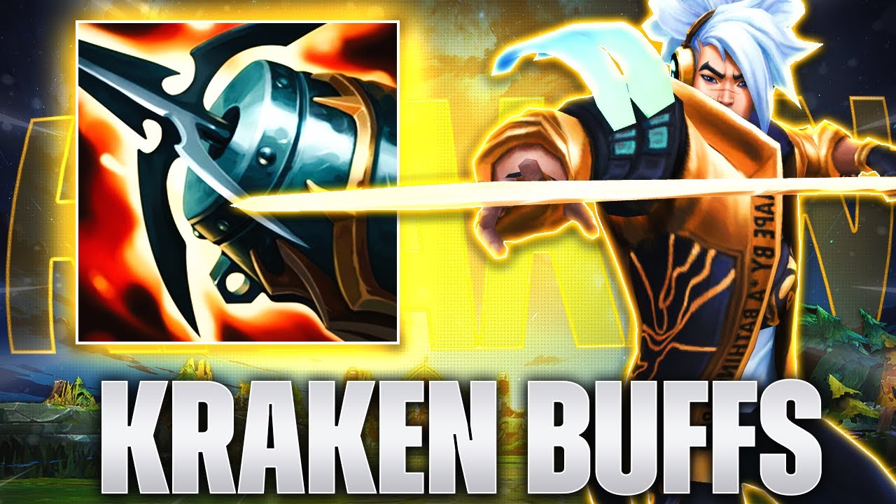 NEW KRAKEN SLAYER BUFFS ARE INSANE FOR YASUO!! - YouTube