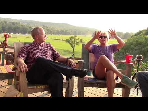 Dan & Peggy Eoff on the porch with County Judge Dale James - YouTube