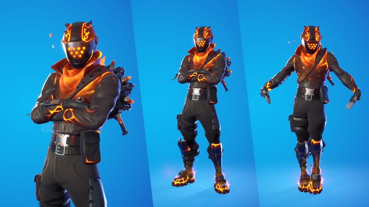 Roast Lord Skin Showcase - Fortnite Magma Series - YouTube