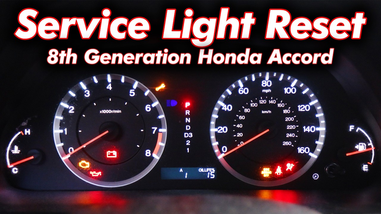 Reset 2010 Honda Accord Oil Light
