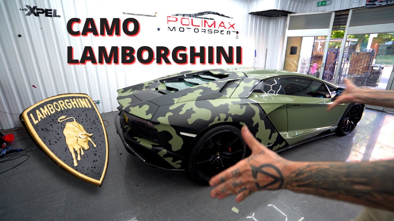 Military Lamborghini in London! - YouTube