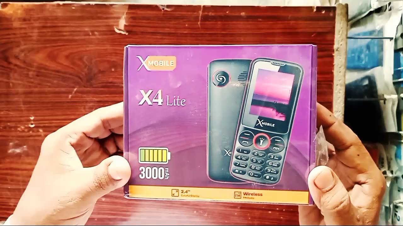 📲📳X mobile x4 lite📲📳 Rs3200 Unboxing & Review 2023 - YouTube