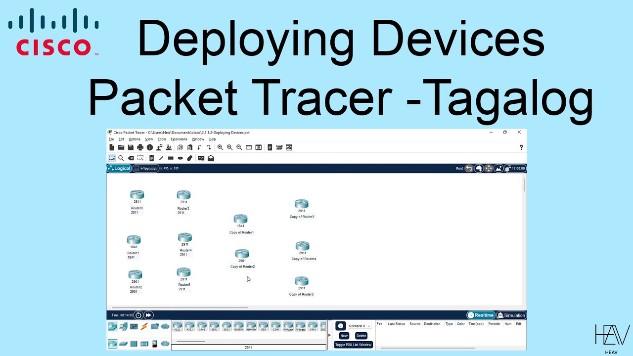 1. Deploying Devices Packet Tracer - YouTube