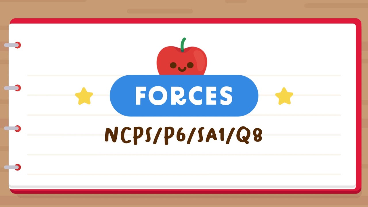 PSLE SCIENCE MADE SIMPLE EP165 | Forces | Identifying Frictional Force ...