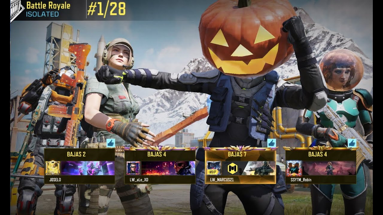 COD MOBILE BATTLE ROYALE CON MARCUS, ROBIN Y JOSELO - YouTube