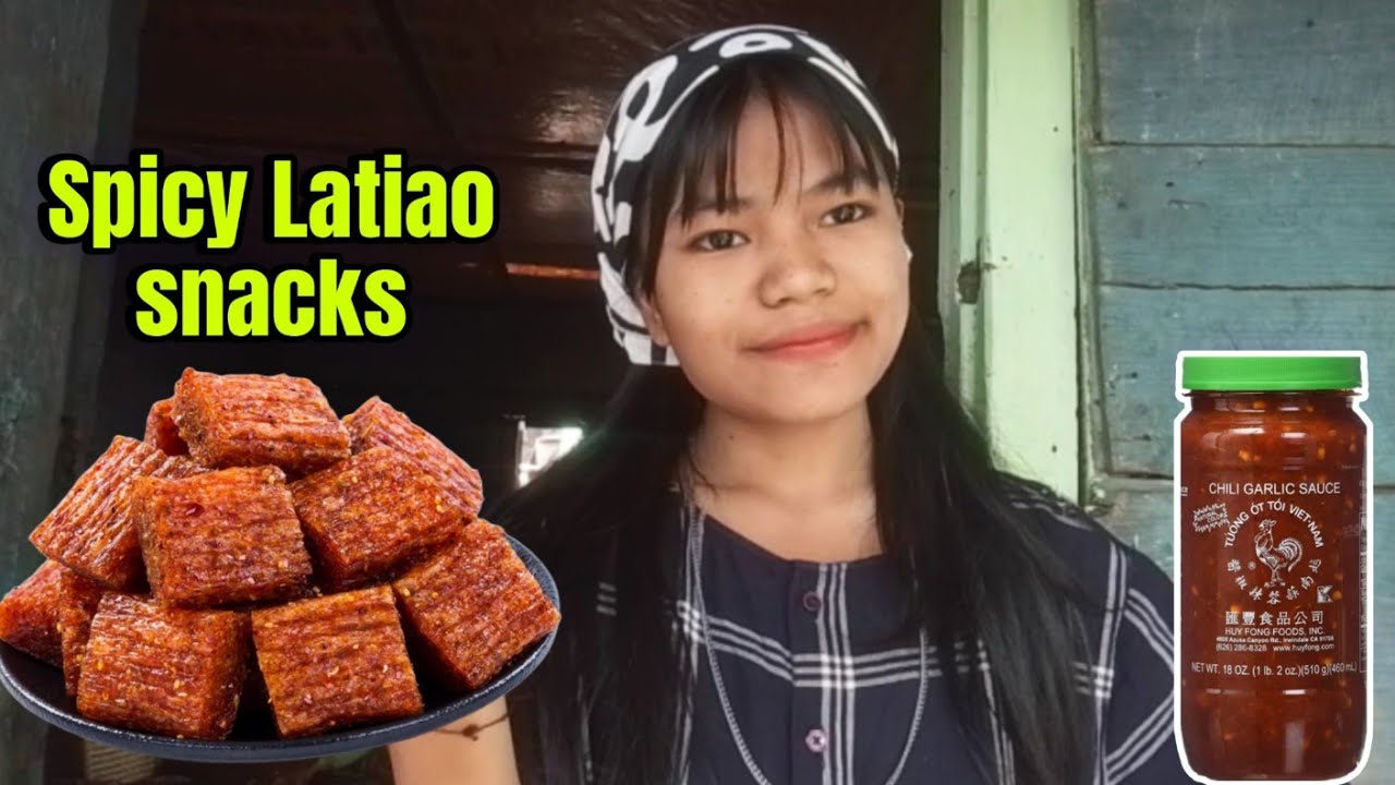I Tried Chinese Spicy Latiao Snacks At Home😊#northeast - YouTube