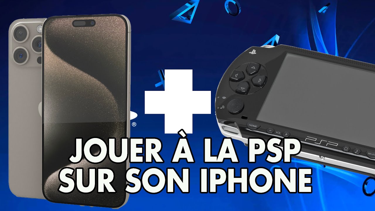émulateur psp sur iphone - ppsspp installation et performance - YouTube