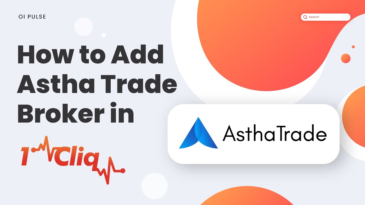 How to add ASTHA TRADE Broker in 1Cliq ? - YouTube