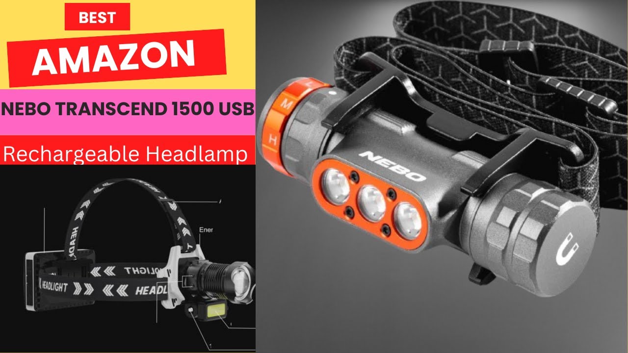 "NEBO Transcend 1500 Headlamp Review | Best USB Rechargeable ...